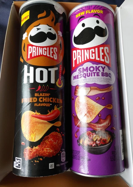 2× BIG SIZE Pringles potato chips collections- variety flavours 158 g ...