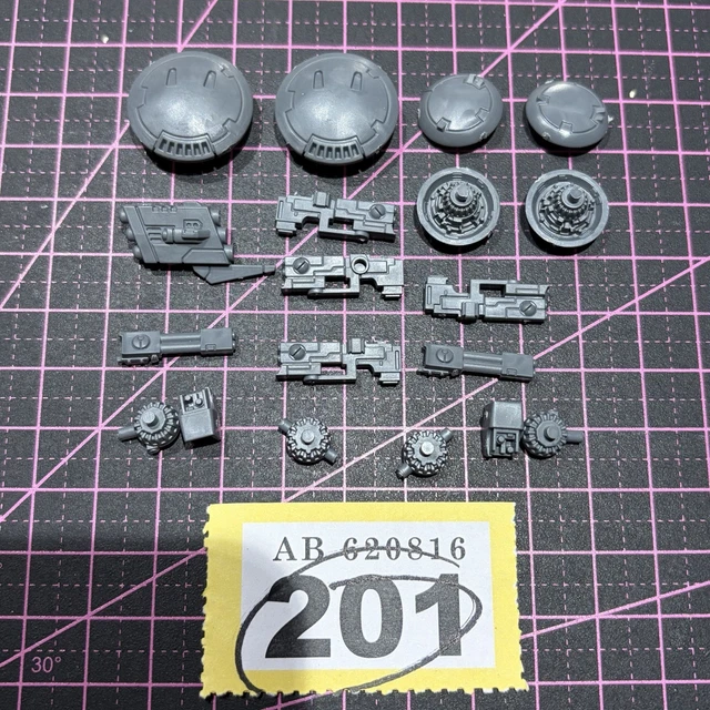 TAU DRONES GUN/SHIELD/MARKER Warhammer 40k Conversion Spare Parts Bits ...