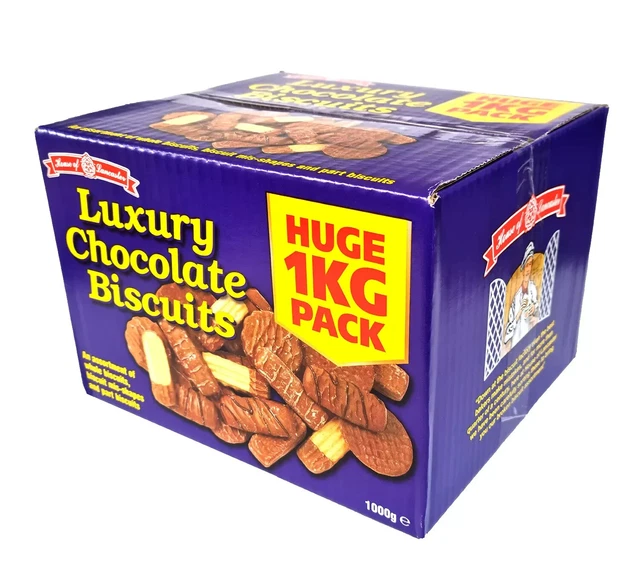 HOUSE OF LANCASTER Luxury Chocolate Biscuits Assortment 1kg £10.75 ...