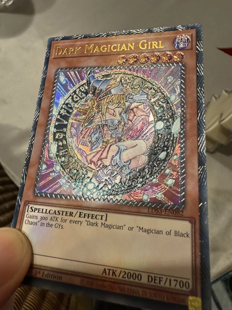 ULTIMATE RARE STYLE DARK Magician Girl Yu-Gi-Oh TCG OCG Duel Monsters EUR 25,90 - PicClick DE
