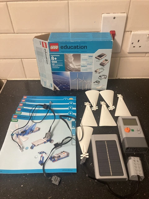 LEGO EDUCATION SET aggiuntivo energie rinnovabili 9688 completo EUR 102 ...