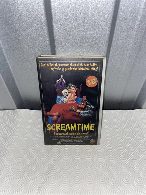 SCREAMTIME 1980S BRITISH horror - VHS tape, big box Stanley Long ...