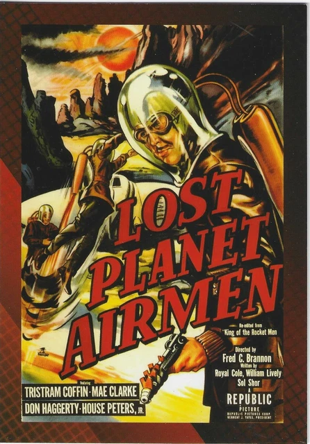 THE VINTAGE POSTER Collection Sci-Fi & Horror Posters Card #9 Lost ...