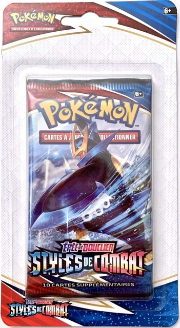 BOOSTER STYLES DE Combat FR BLISTER | Pokémon Soleil et Lune EB05 EB5 ...
