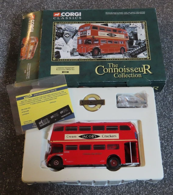 CORGI CLASSICS LONDON Transport Routemaster RM254 Die Cast Bus Model ...