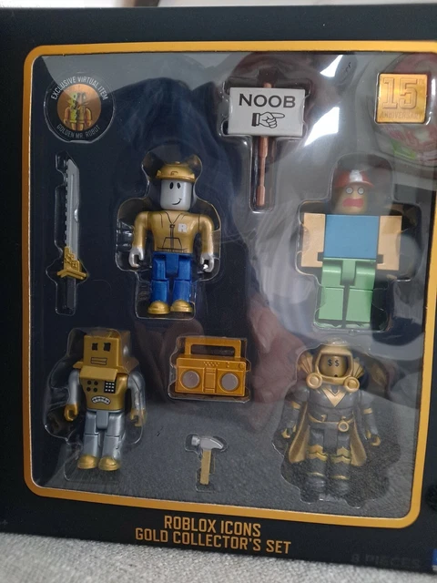 ROBLOX ICONS GOLD Collector’s Set 15th Anniversary £19.25 - PicClick UK