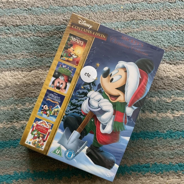 DISNEY CHRISTMAS MICKEY 4 DVD’s - New £10.77 - PicClick UK