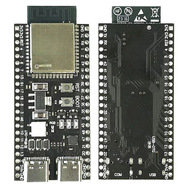 ESP32 S3 DEVELOPMENT Board With Expansion Adapter Kit IPEX 2.4G Wifi BT ...
