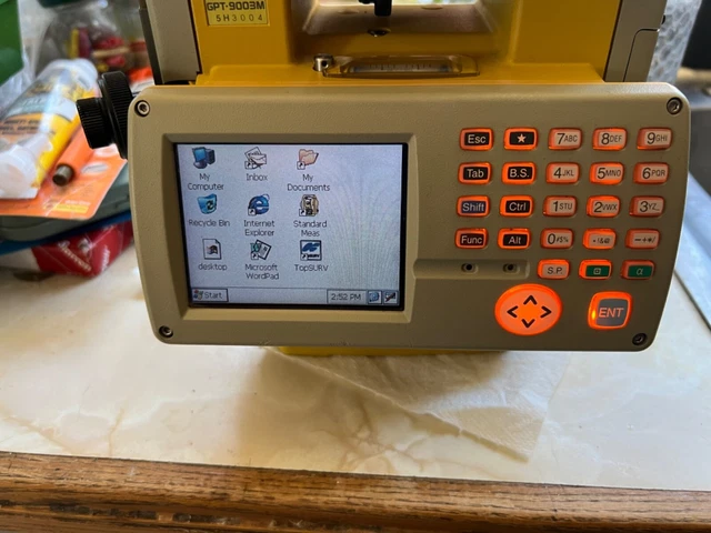 TOPCON GPT-9003M MOTORIZED TOTAL STATION FOR SURVEYING 9003M GPT 9000 £ ...