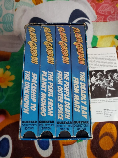 THE ORIGINAL FLASH Gordon VHS Set Collector's Edition incl Loose ...