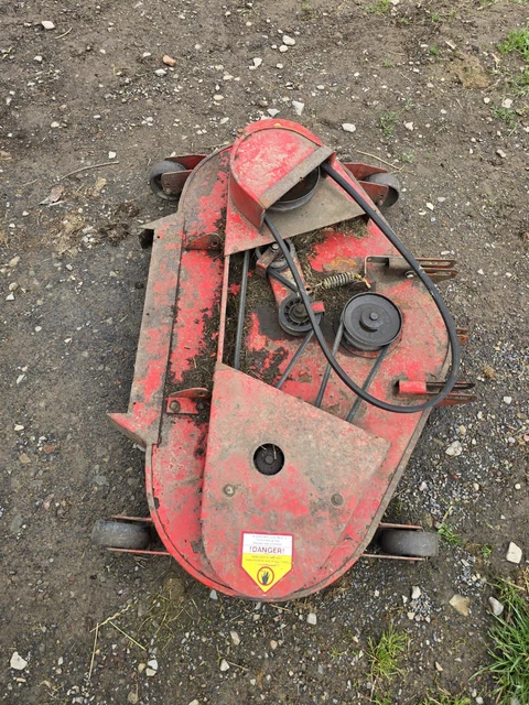 WESTWOOD COUNTAX RIDE on mower cutting deck shell 38" triple blade £420 ...