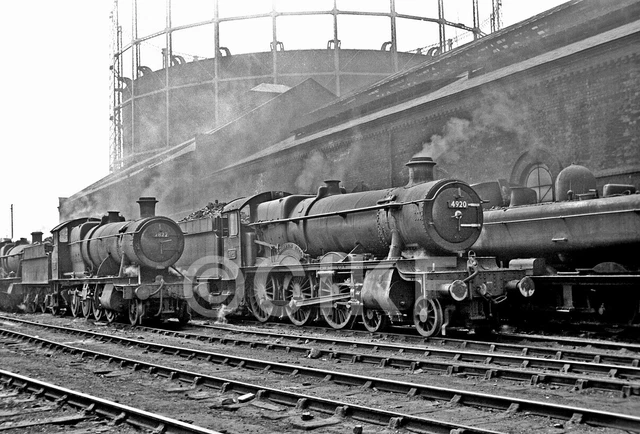 RAILWAY PHOTOGRAPH 6X4 GWR 4920 Bristol Barrow Rd 1964. £2.95 - PicClick UK