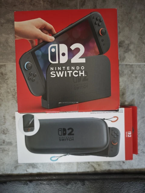 NINTENDO SWITCH 2 Handheld Console barely used 256gb Express SD Card ...