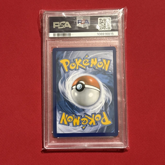 2016 POKEMON TCG XY BREAKPOINT SECRET #123 FULL ART/GYARADOS EX PSA 8 £ ...