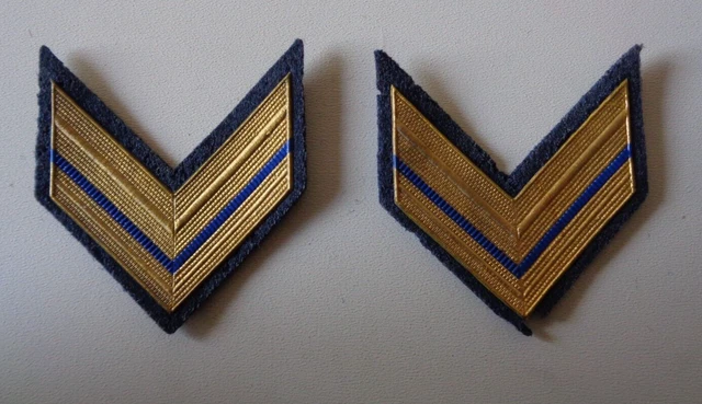 COPPIA DI GRADI Sergente Aeronautica Militare Italiana Anni 80/90 EUR ...