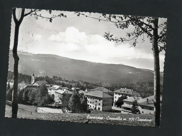 CARTOLINA LAVARONE FRAZIONE CAPPELLA m.1171 TRENTO PANORAMA FG VG 1959 ... CARTOLINA LAVARONE FRAZIONE CAPPELLA m.1171 TRENTO PANORAMA FG VG 1959 ...