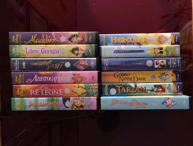 CLASSIC DISNEY ALADDIN Hercules Planet Treasure Tarzan Aristocatti Lion ...