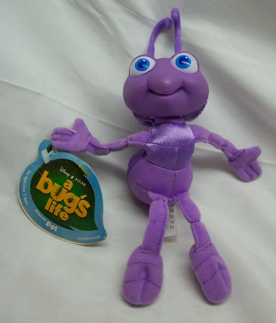 MATTEL DISNEY A Bug's Life LITTLE PRINCESS DOT ANT 7 Zoll Plüschtier ...