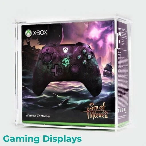 CLEAR ACRYLIC XBOX One Boxed Controller Display Case - Protector - Flat ...