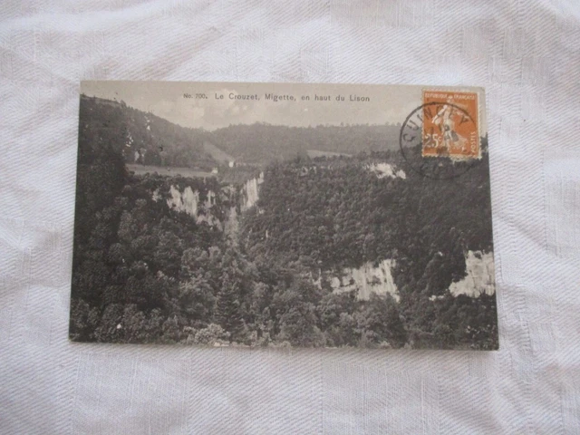 CPA DOUBS 25 Le Crouzet Migette En Haut Du Lison EUR 5,00 - PicClick FR