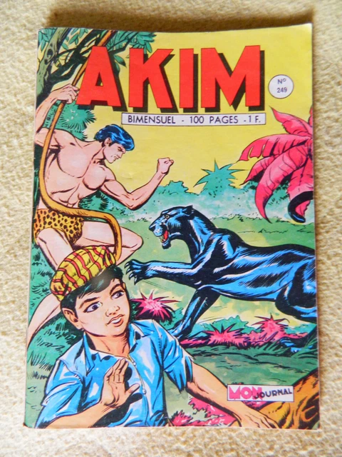 BD AKIM N°249 Mon Journal 1969 état neuf EUR 3,00 - PicClick FR
