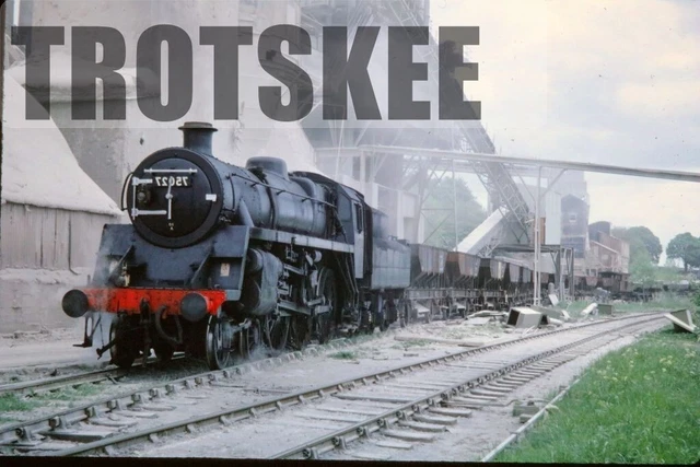 35MM SLIDE BR British Railways Steam Loco 75027 Class 4MT 1968 Original ...