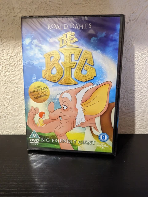 THE BFG: BIG Friendly Giant DVD animated version (Roald Dahl) New Free ...