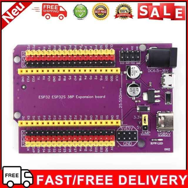 SCHEDA DI ESPANSIONE ESP32 NodeMCU-32S Lua TYPE-C/MICRO GPIO Scheda di ... SCHEDA DI ESPANSIONE ESP32 NodeMCU-32S Lua TYPE-C/MICRO GPIO Scheda di ...