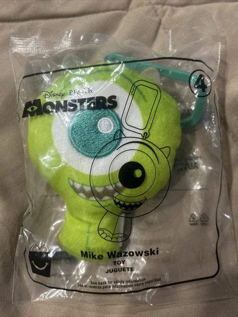 MIKE WAZOWSKI MONSTERS Inc Pixar McDonalds Happy Meal #4 Small Stuffed ...