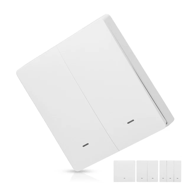 WALL SMART LIGHT Switch Zero Fire Push Button Phone Timing For ZigBee 8 ...