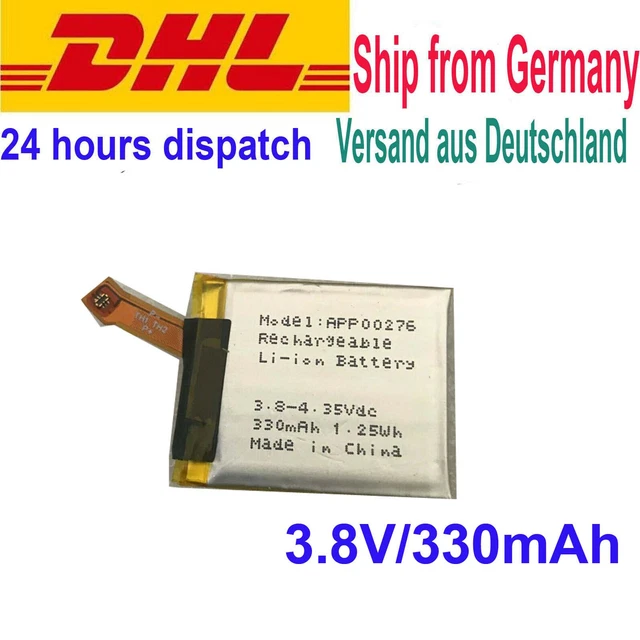 RECHARGEABLE LI-ION BATTERY Akku Für APack Recycle or dispose APP00276 ...