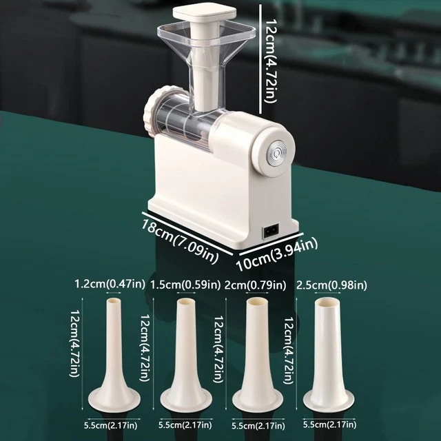 MANUAL SAUSAGE STUFFING Machine Meat Grinder Filling Maker With Tubing ...