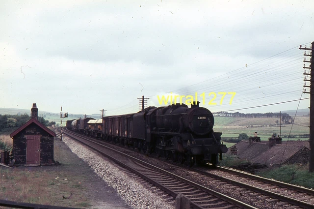 ORIGINAL RAILWAY SLIDE LMS Black 5 44878 at Low Fell 25.08.67 £4.99 ...