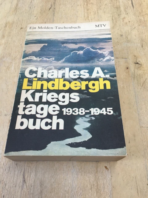 KRIEGSTAGEBUCH 1938-1945 VON Charles A. Lindbergh, Taschenbuch 1976 ...