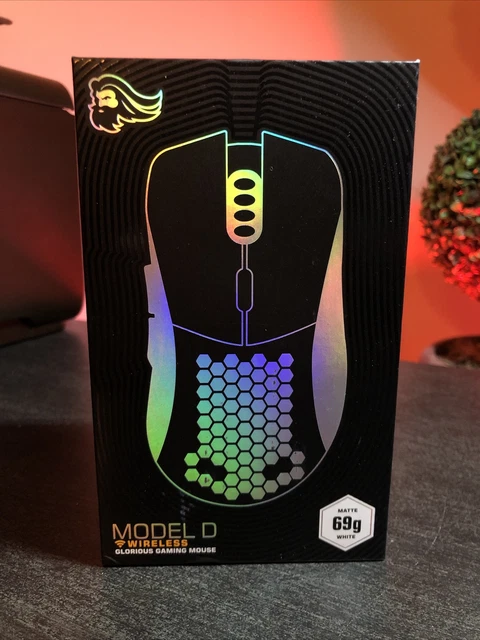 GLORIOUS PC GAMING Race Model D Wireless Gaming Mouse - Matte White $50 ...