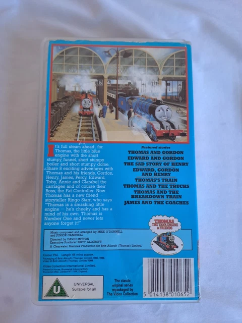 THOMAS THE TANK Engine & Friends - Thomas & Gordon Series 1 1988 Pal ...