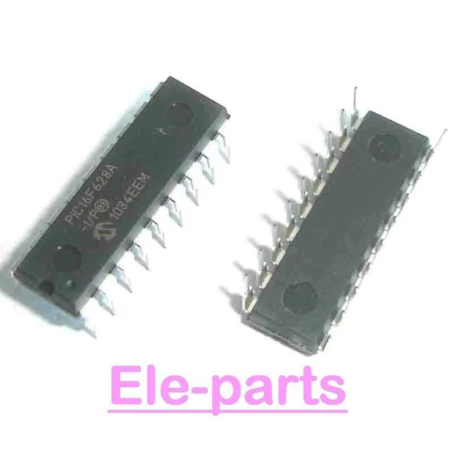 10 PCS PIC16F628A-I/P DIP-18 PIC16F628 16F628 Microcontrollers #A6-13 £ ...