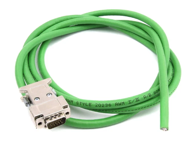 NEXANS DESINA E48408 20236 D-Sub 15-Pin Encoder Cable Codificador 8x2x0 ...