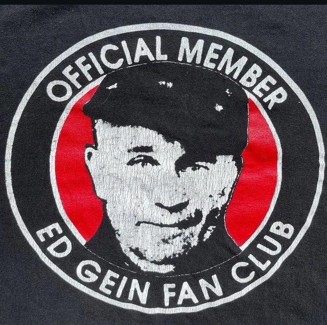 VINTAGE 2000S ED Gein Fan Club Serial Killer Shirt XXL $342.20 ...