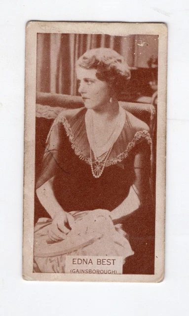 WILLS AUSTRALIA FAMOUS Film Stars #86 Edna Best EUR 3,68 - PicClick FR
