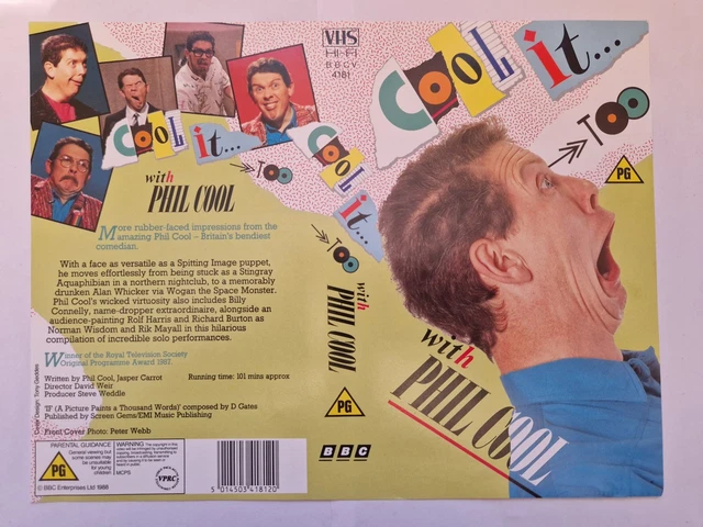 COOL IT TOO with Phil Cool - BBC - Unused Video Sleeve/Cover #B16981 £1 ...