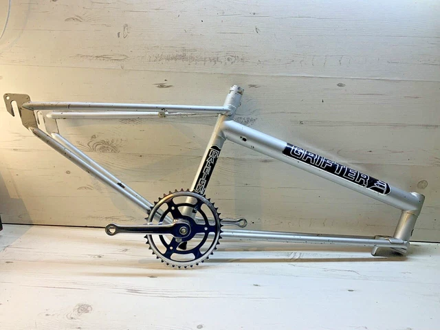 VINTAGE 1980 MK2 Raleigh Grifter Frame in Silver Nice Original ...