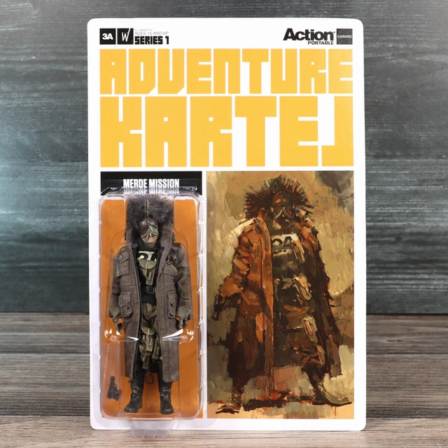 FIGURA THREEA 3A Adventure Kartel Merde Mission Serie 1 Ashley Wood ...