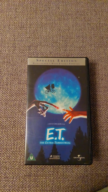 ET - THE Extra-Terrestrial (VHS, 2002) Vintage VHS Tape £12.00 ...
