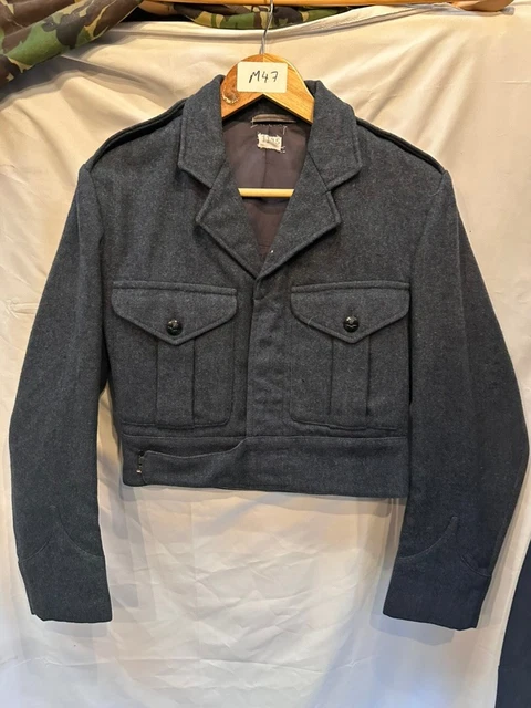 ORIGINAL BRITISH ROYAL Air Force RAF Battledress Jacket - Size 36 ...