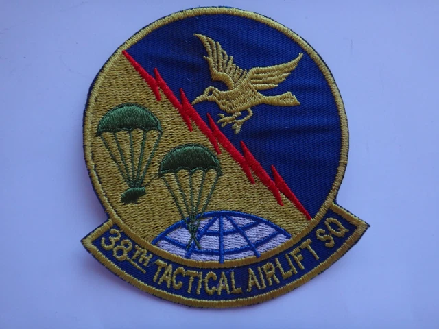 VIETNAM WAR USAF Air Force 38th TACTICAL AIRLIFT Squadron Patch £10.88 ...