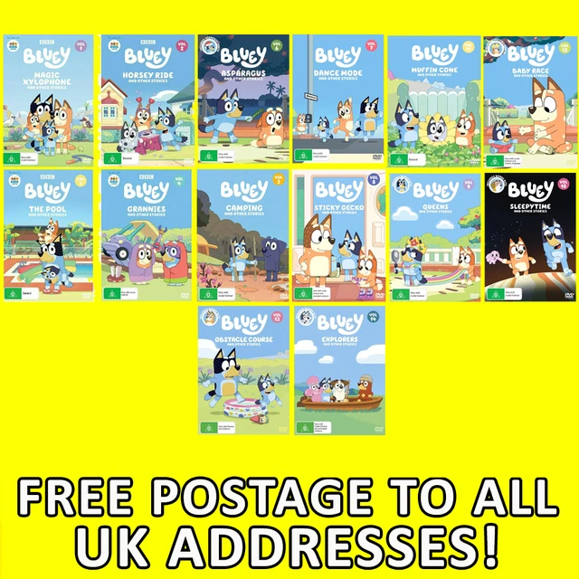BLUEY COMPLETE SEASON Serie Band 1 - 14 1 2 3 4 5 6 7 8 9 10 11 13 14 ...