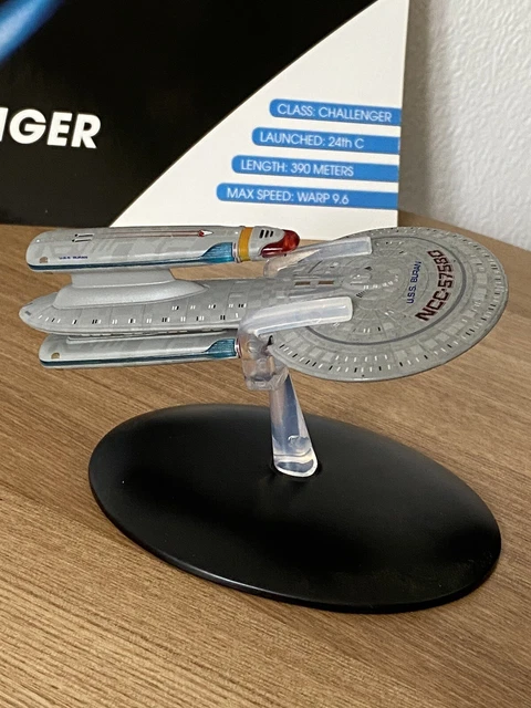 STAR TREK STARSHIPS Collection #114 Challenger class USS Buran NCC ...