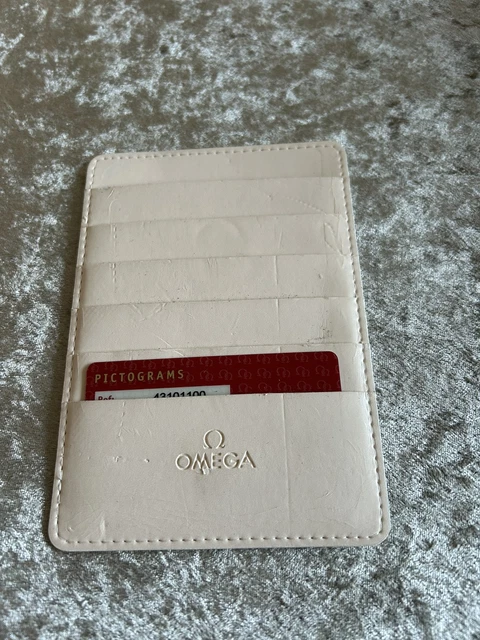 OMEGA WARRANTY CARD With Holder £14.99 - PicClick UK