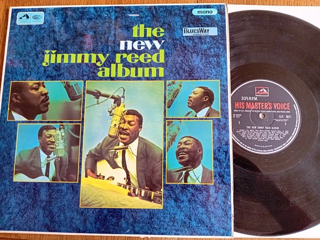 JIMMY REED - The New Jimmy Reed Album - Orig. 1967 LP BRITANNIQUE HMV ...